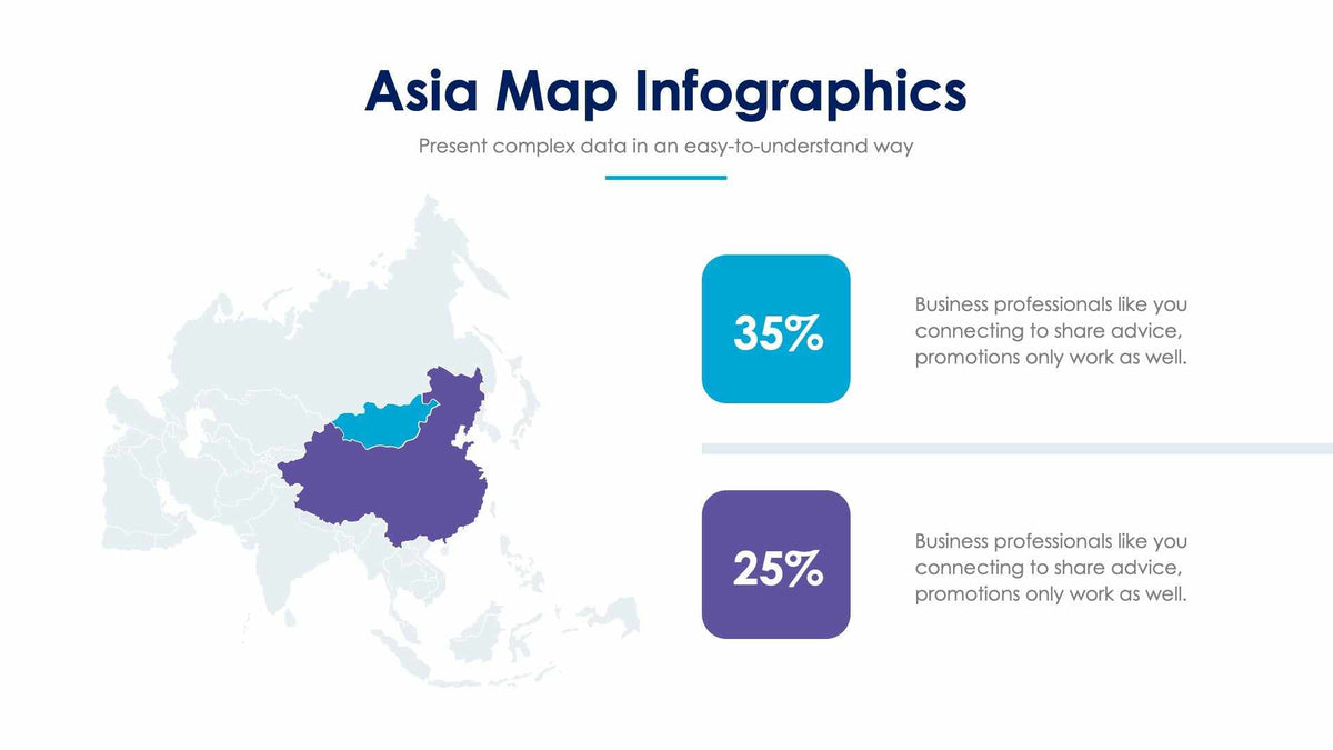 Asia Map Slide Infographic Template S12022116 – Infografolio