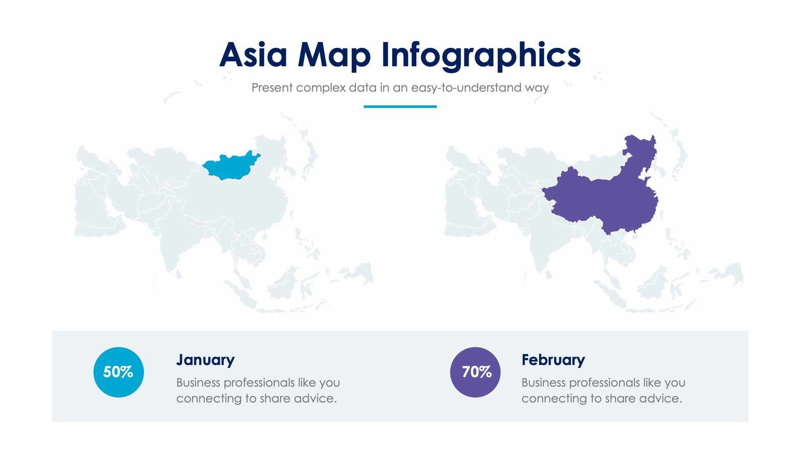 Asia Map Slide Infographic Template S12022117 – Infografolio