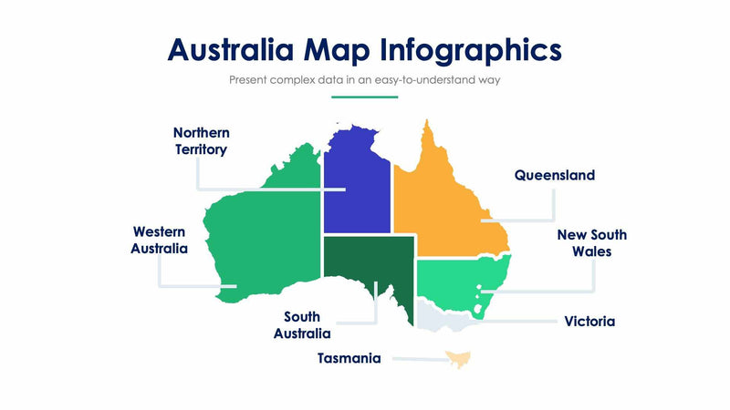 Australia Map Slides | Infografolio