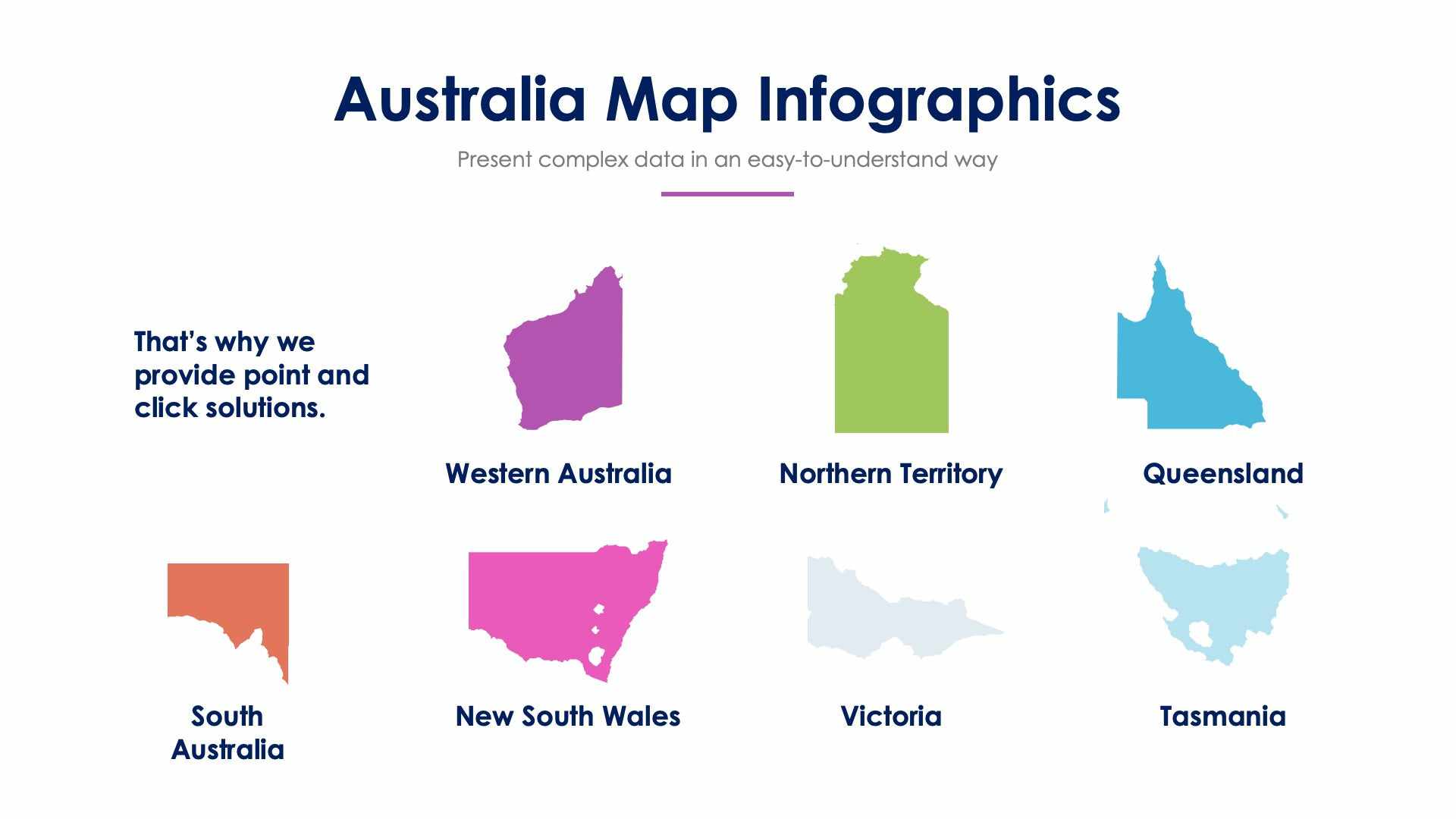 Australia Map Slide Infographic Template S12022113 | Infografolio