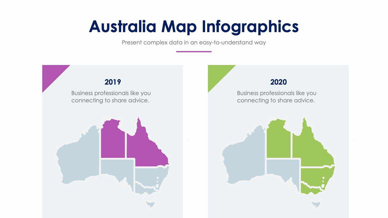 Australia Map Slides – Infografolio