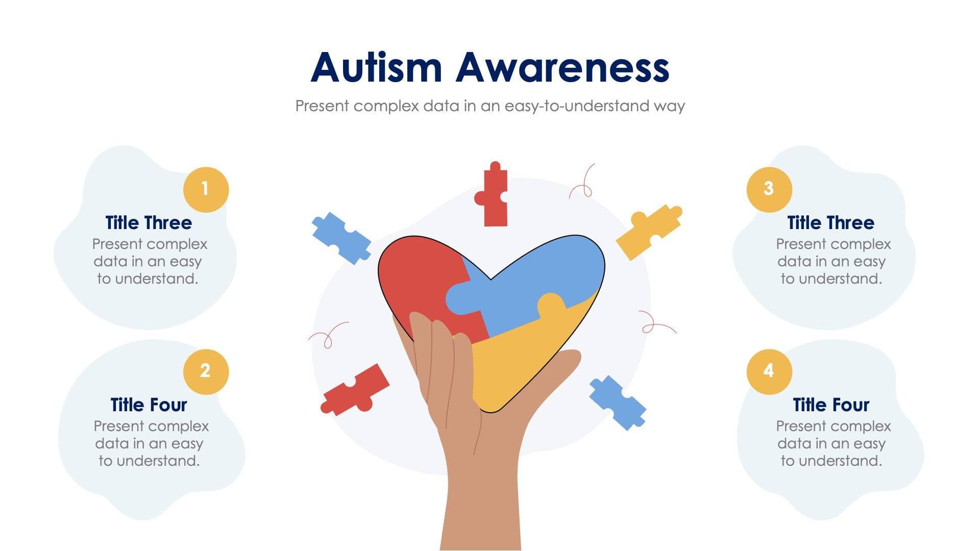 Autism Awareness Slide Infographic Template S07112208 | Infografolio