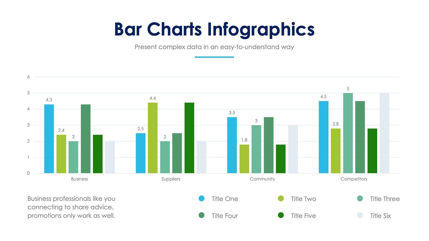 Bar Charts Slide Infographic Template S01282212 – Infografolio