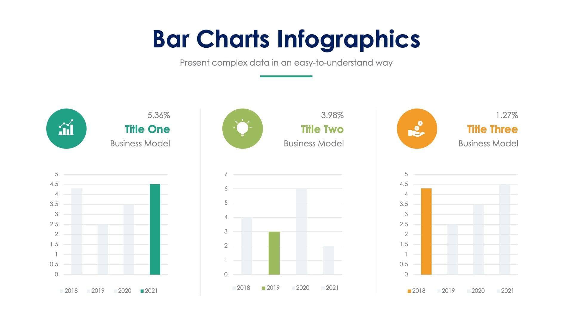 Bar Charts Slide Infographic Template S01282223 | Infografolio