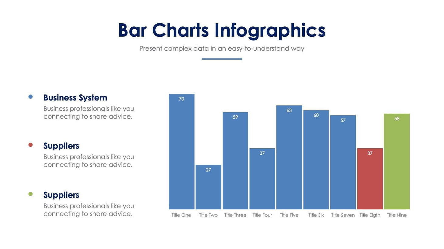 Bar Charts Slide Infographic Template S01282231 – Infografolio