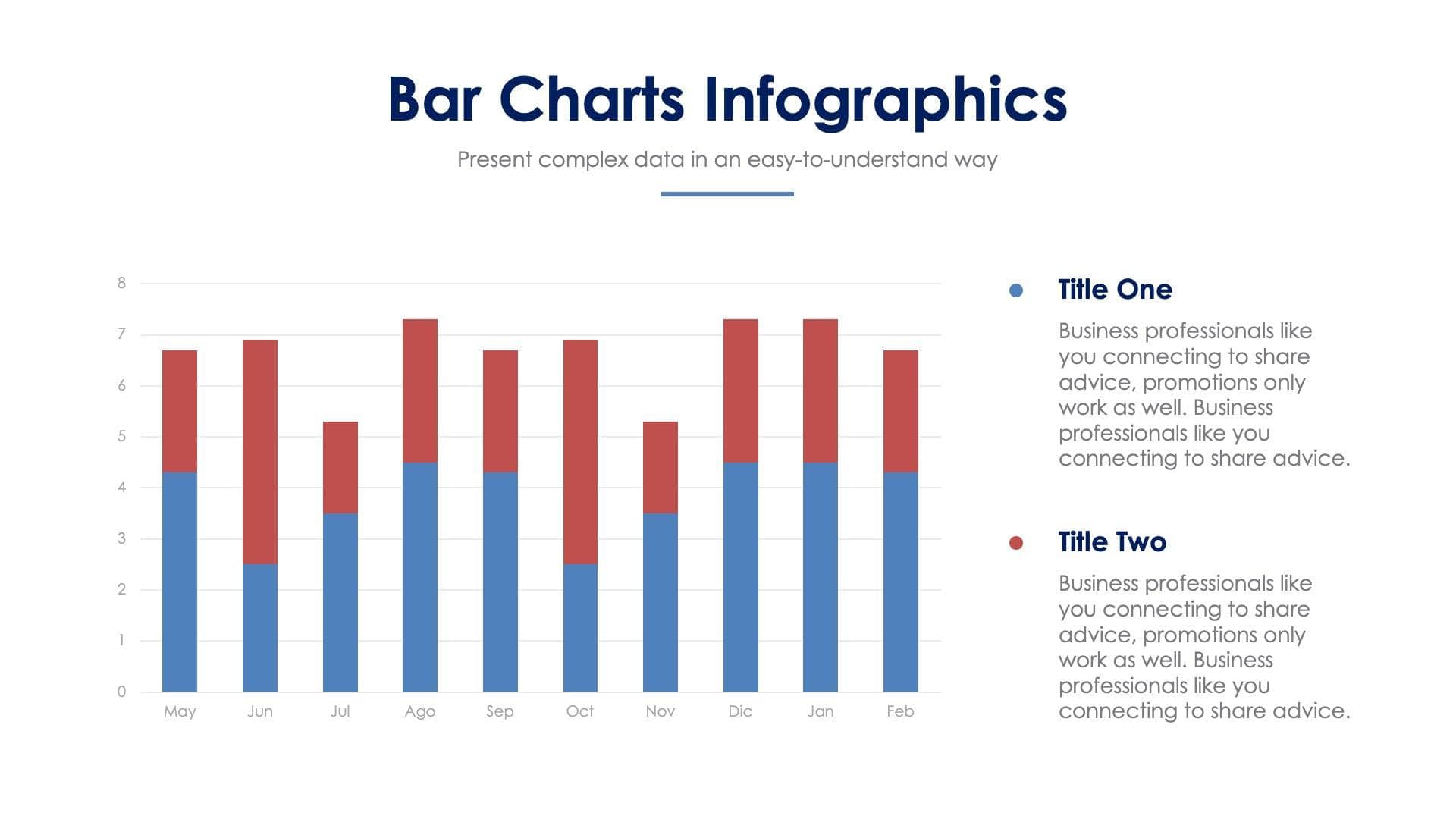 Bar Charts Slide Infographic Template S01282235 | Infografolio