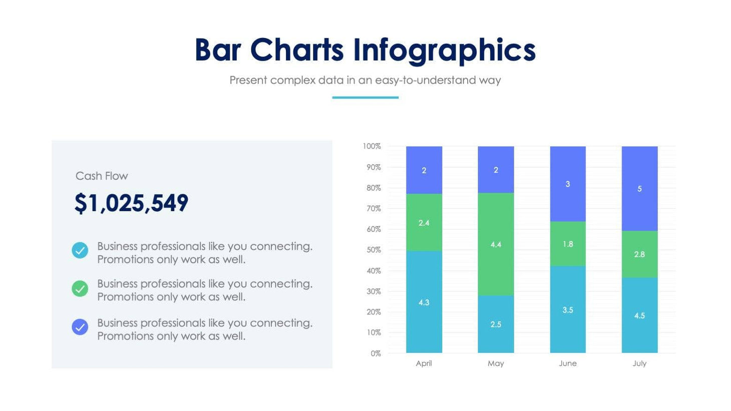 Bar Charts Slide Infographic Template S01302209 – Infografolio