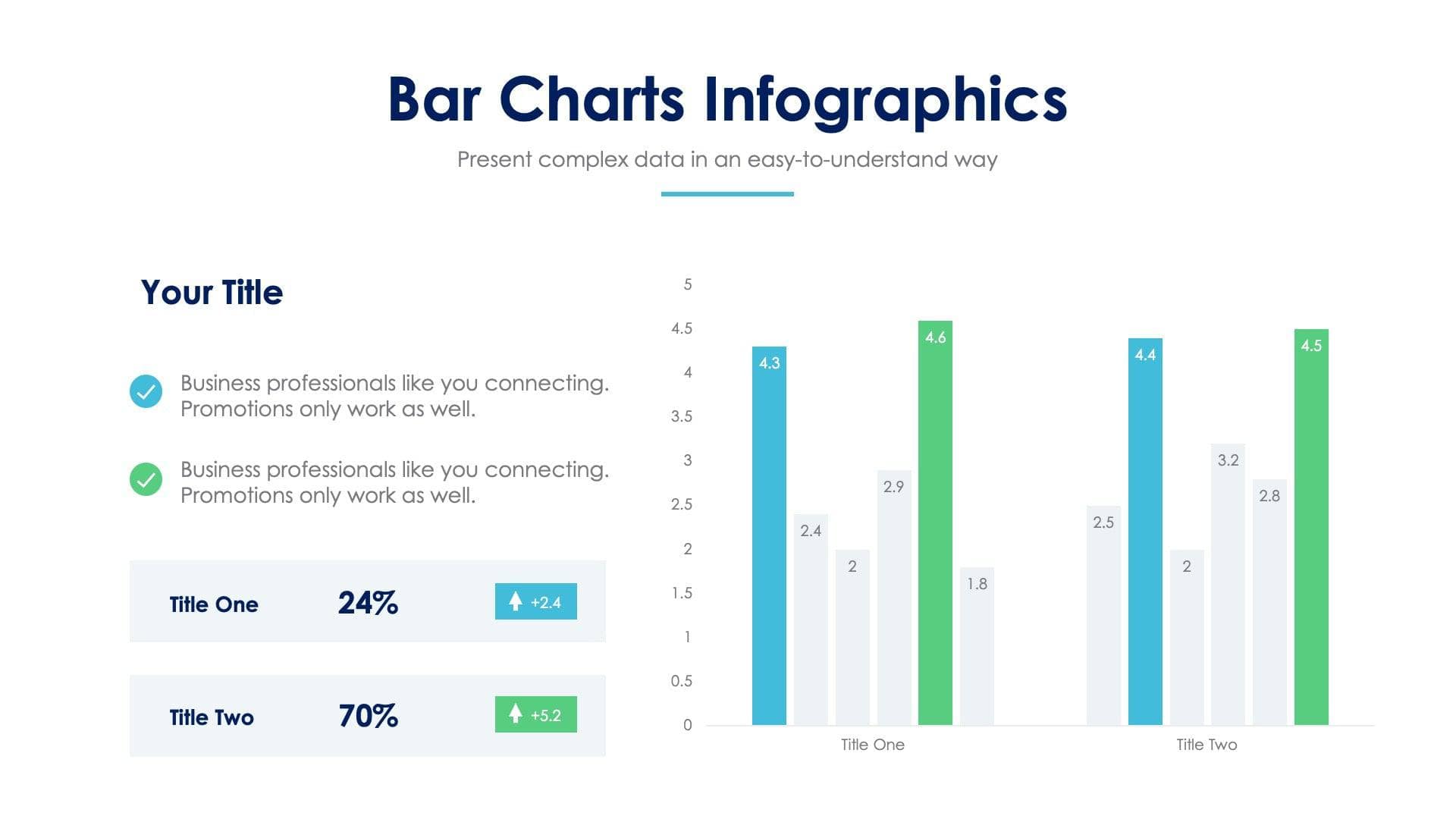 Bar Charts Slide Infographic Template S01302210 | Infografolio