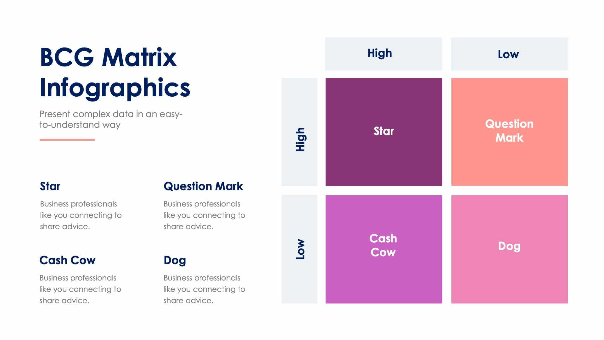 BCG Matrix Slide Infographic Template S01132218 | Infografolio