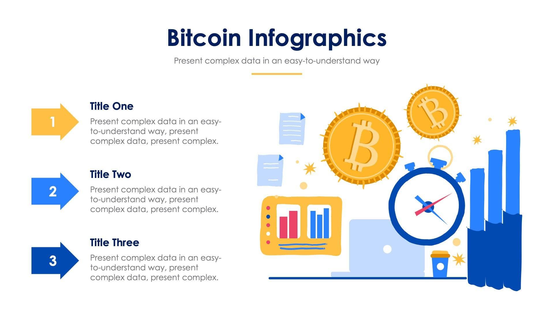Bitcoin Slide Infographic Template S04172207 | Infografolio