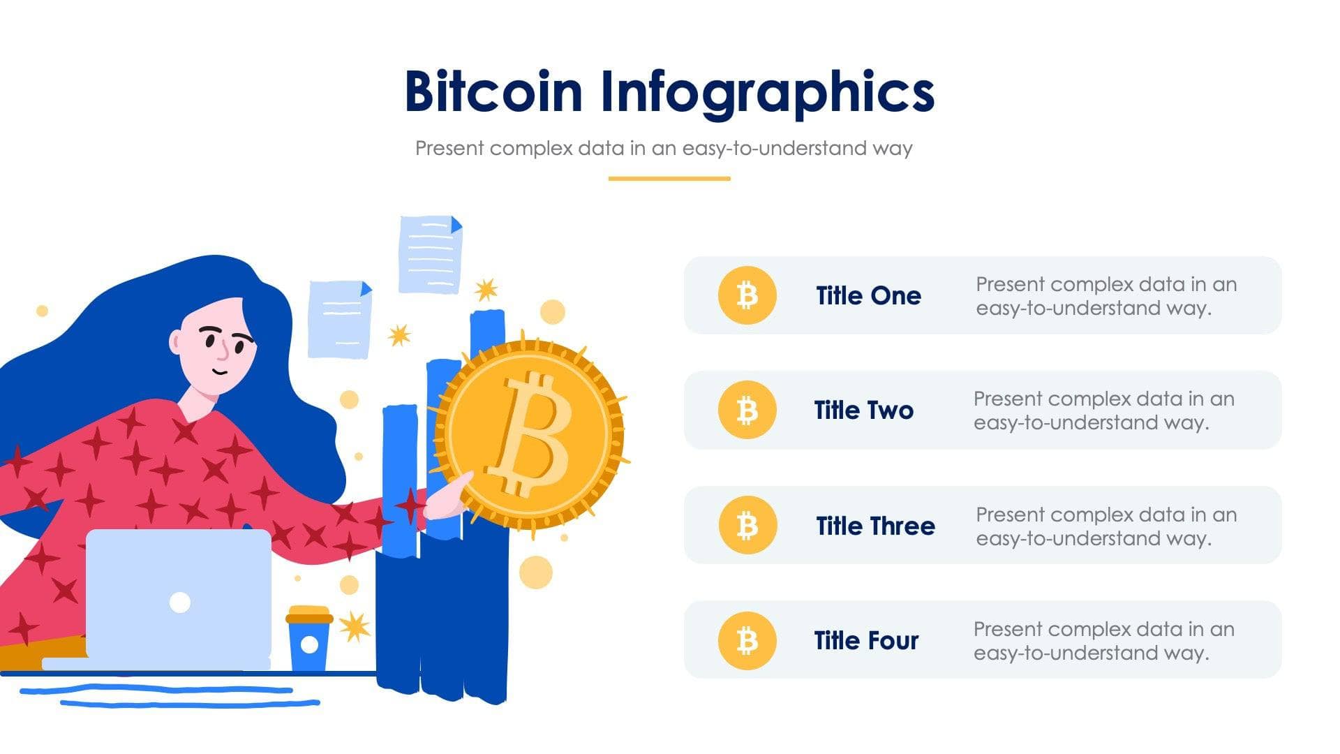 Bitcoin Slide Infographic Template S04172208 | Infografolio