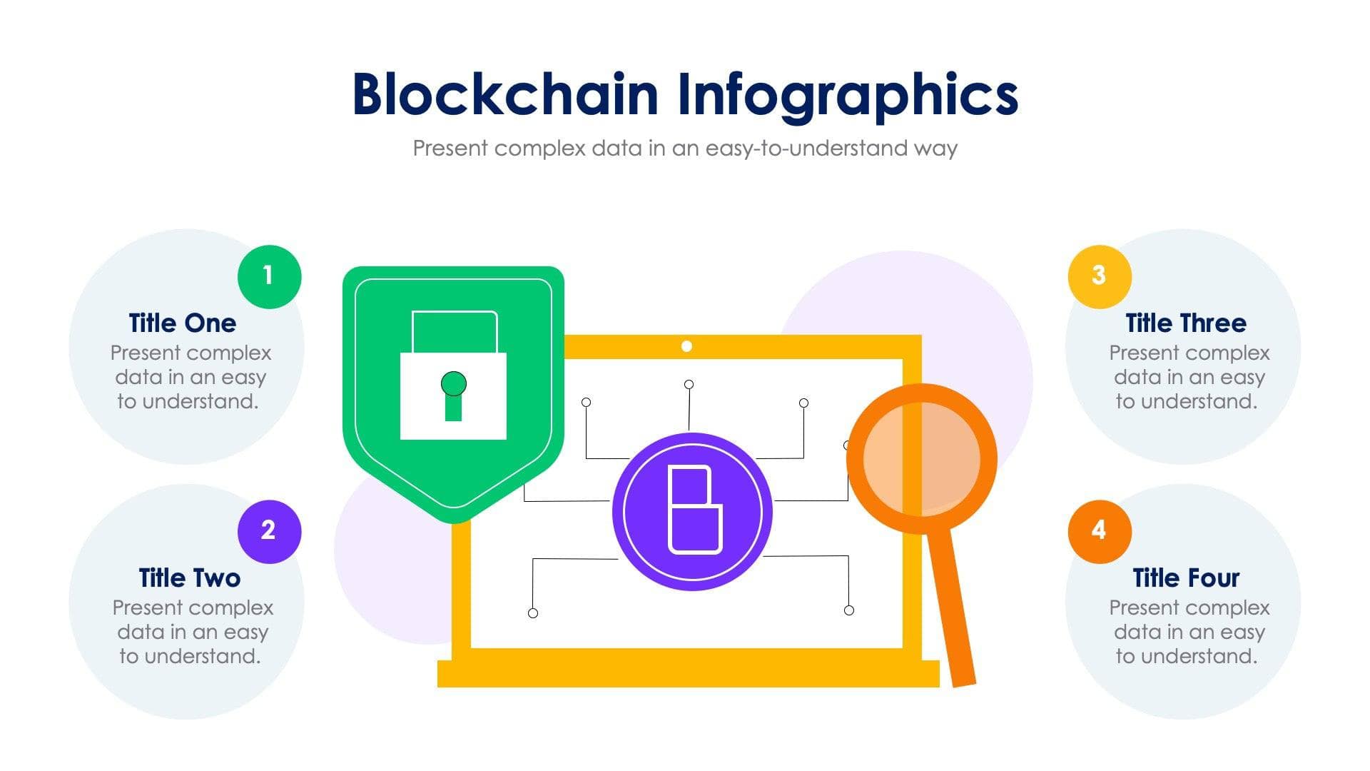 Blockchain Slide Infographic Template S08162203 | Infografolio