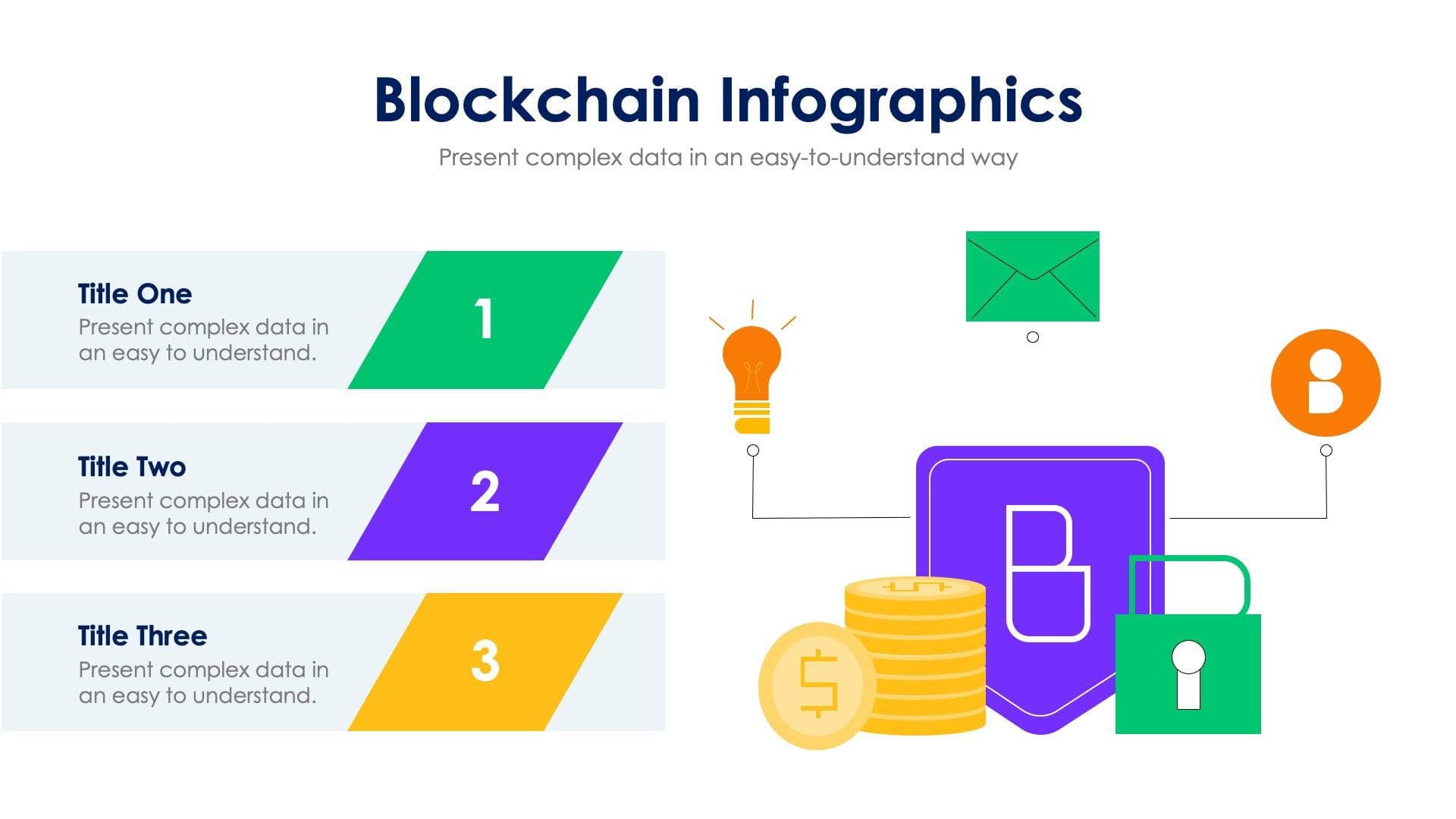 Blockchain Slide Infographic Template S08162206 | Infografolio
