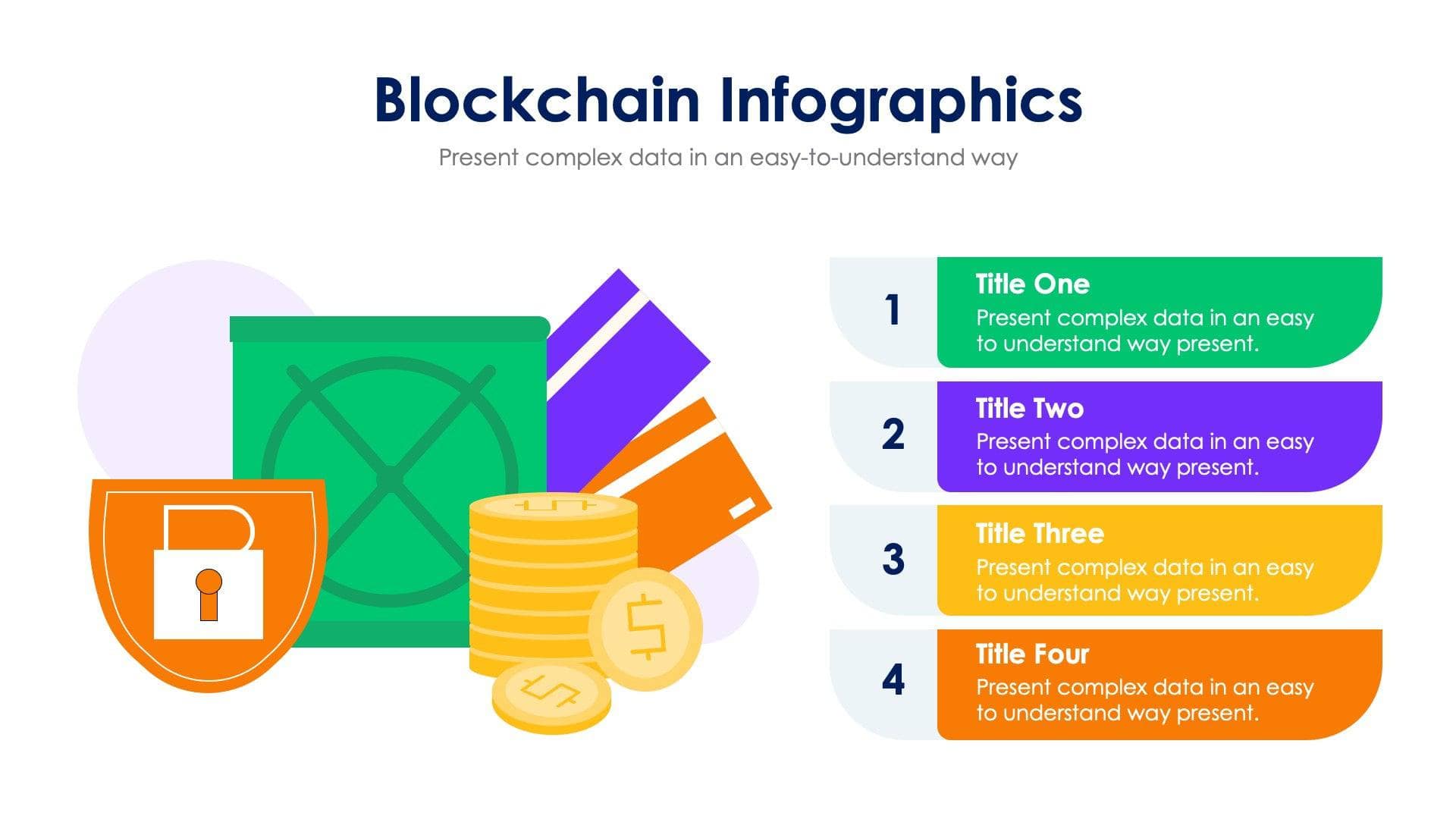 Blockchain Slide Infographic Template S08162207 | Infografolio