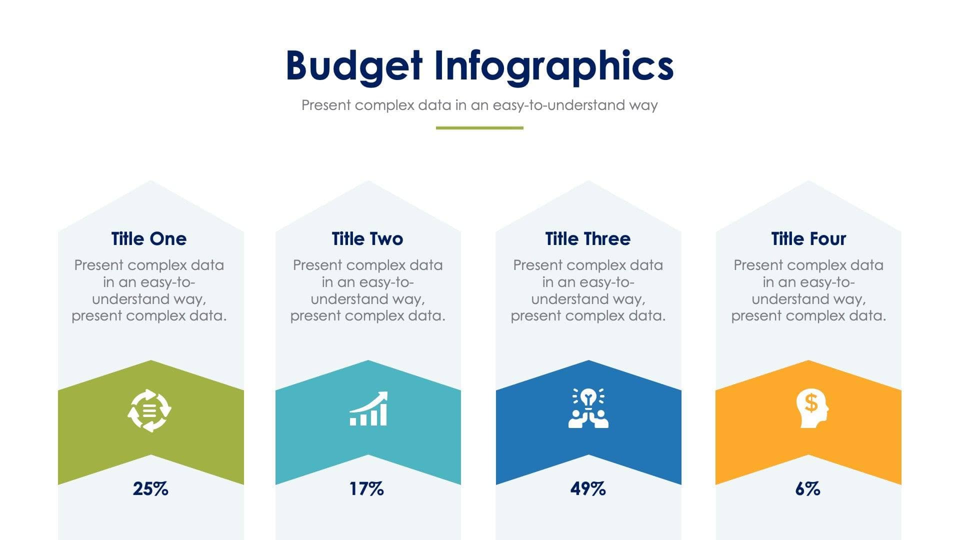 Budget Slide Infographic Template S02152205 | Infografolio