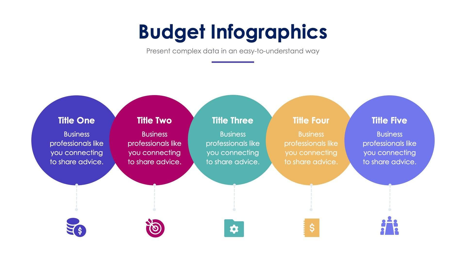 Budget Slide Infographic Template S02152213 | Infografolio