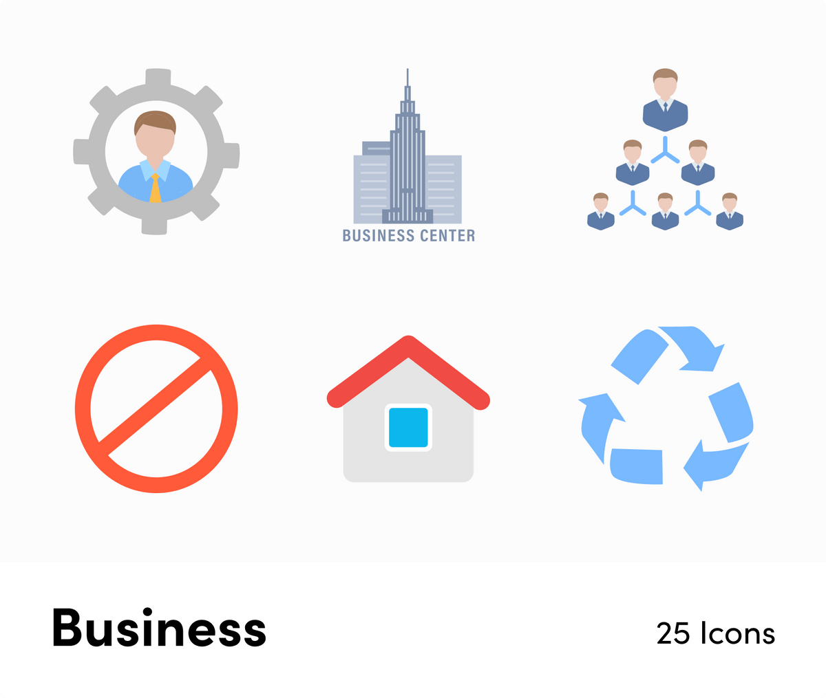 Business Flat Vector Icons S02142201 – Infografolio