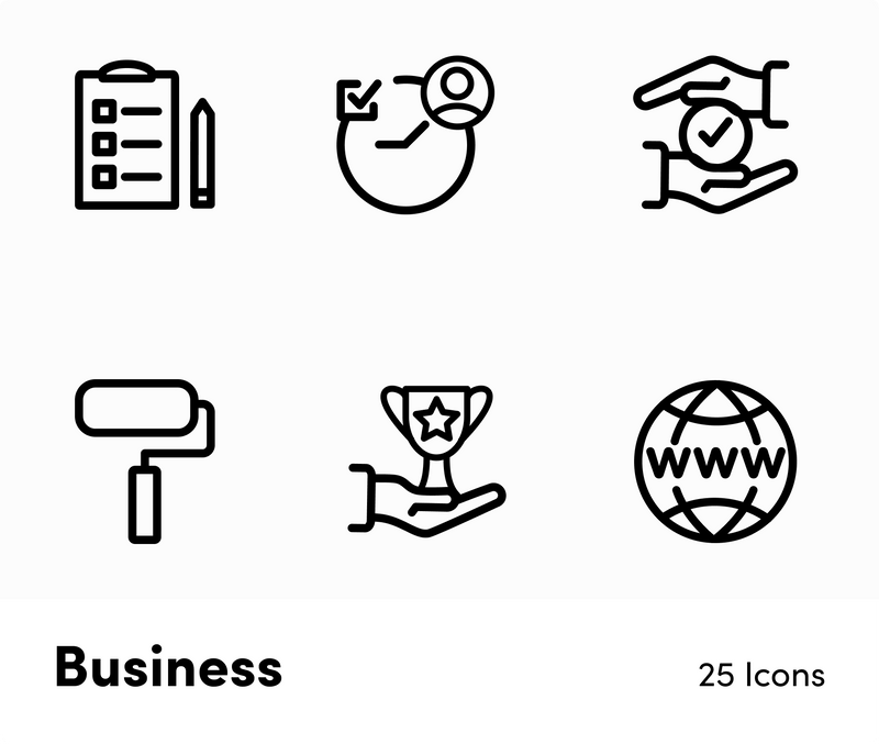 Outline Vector Icons | Infografolio