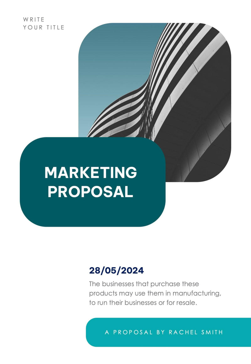 Marketing Proposal | Infografolio