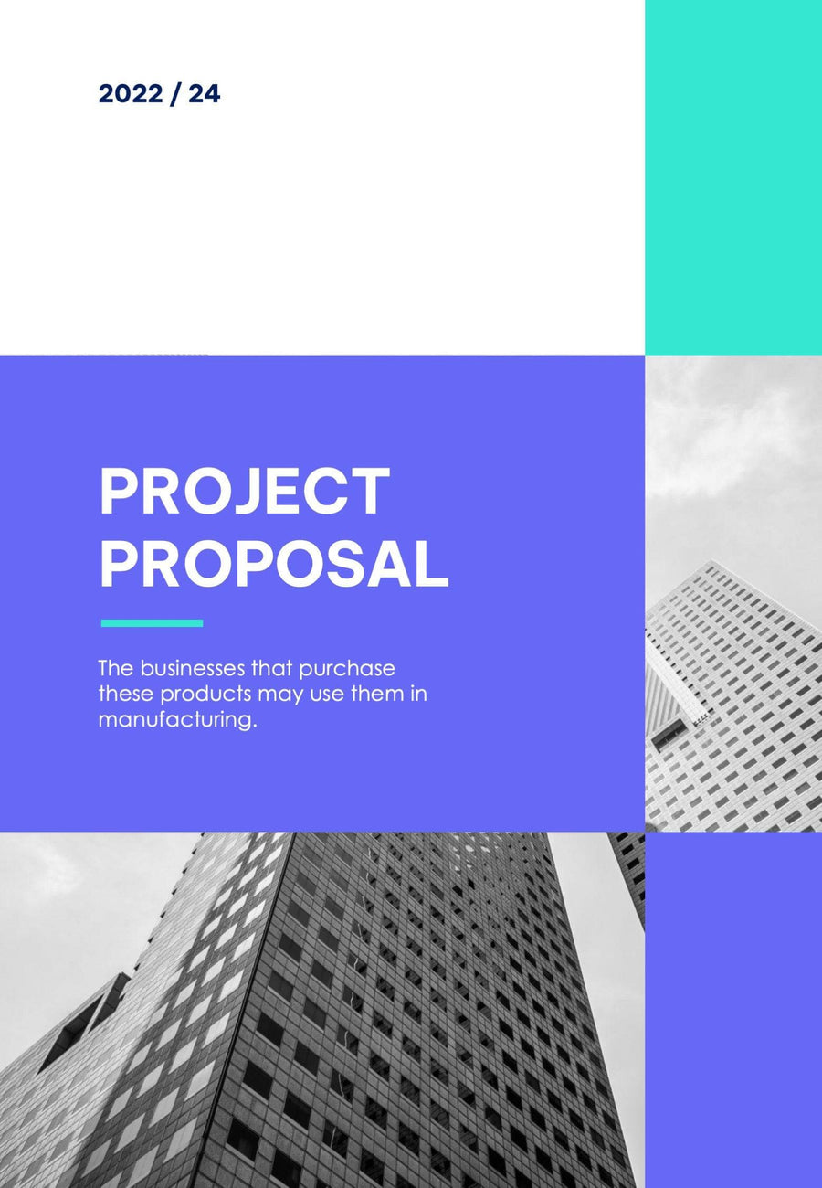Iris Business Proposal Template | Infografolio