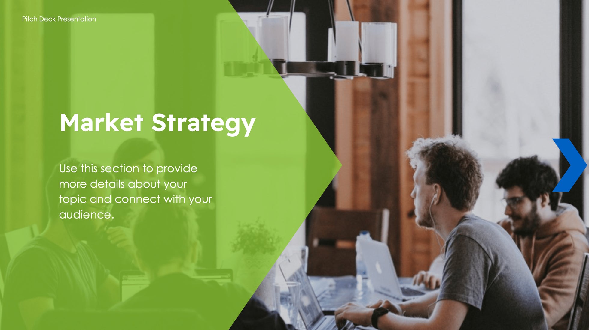Blue Light Green Clean and Professional Presentation Marketing Plan Te ...