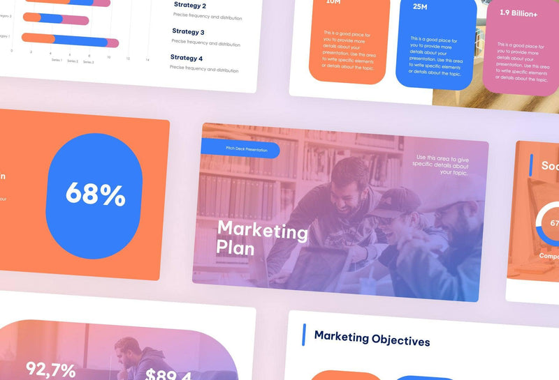 Marketing Plan Deck | Infografolio