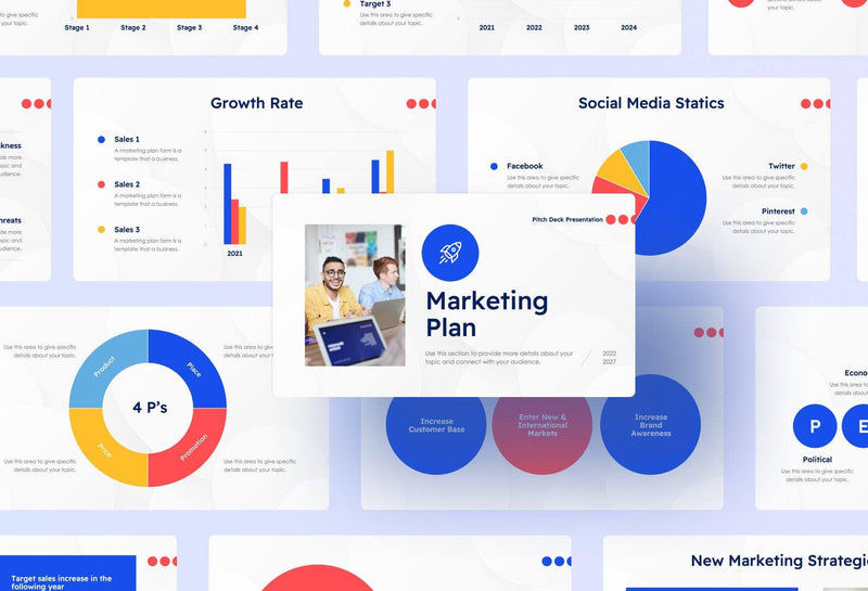 Marketing Plan Deck | Infografolio