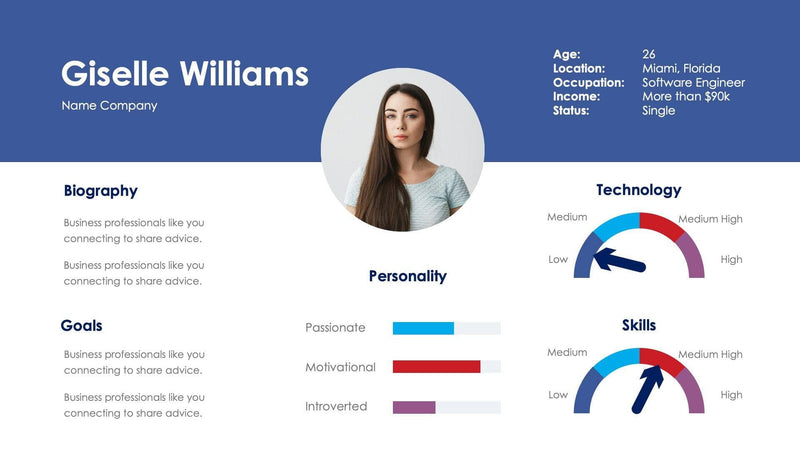 Self Introduction Slide Templates | Infografolio – Page 2