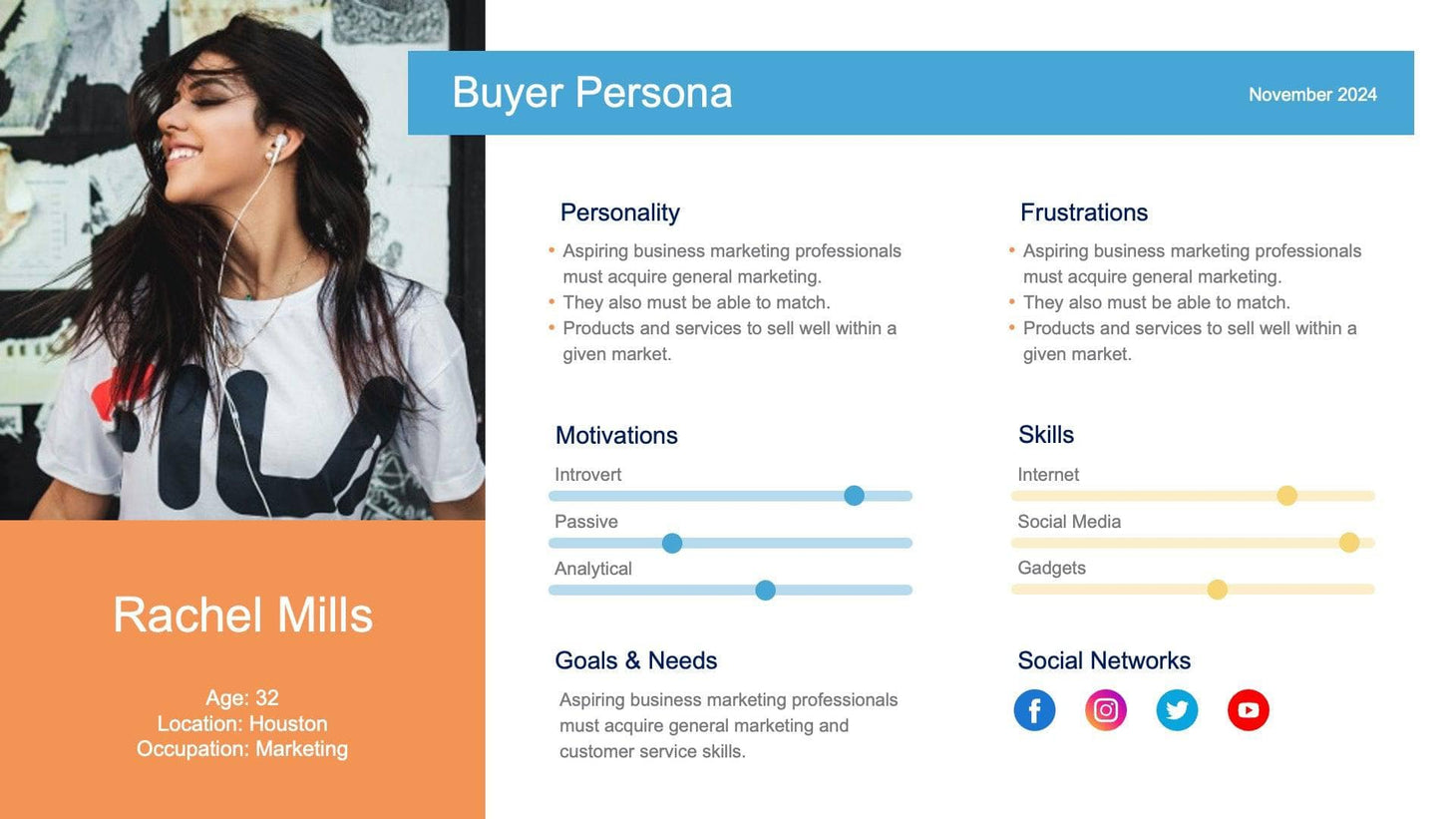 Buyer Persona Slide Template S11162217 – Infografolio