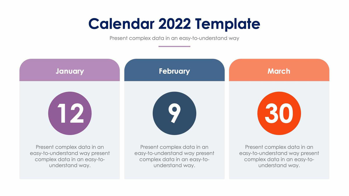 Calendar Slide Infographic Template S01052203 – Infografolio