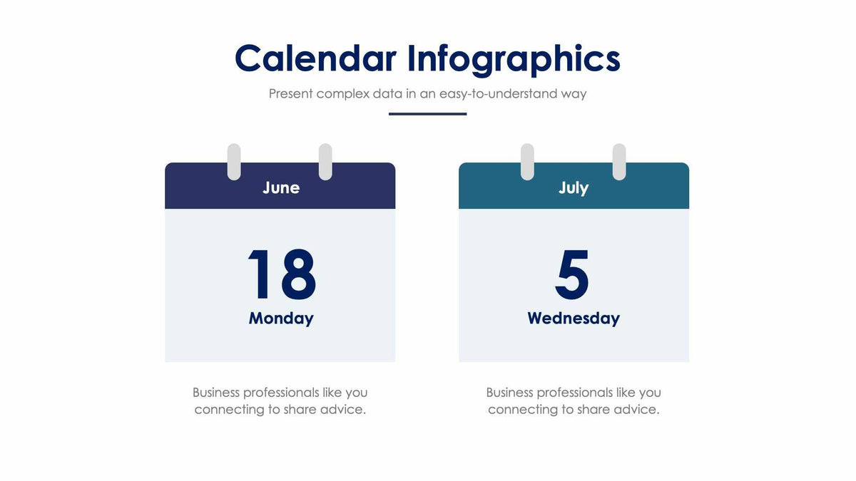 Calendar Slide Infographic Template S01142209 – Infografolio