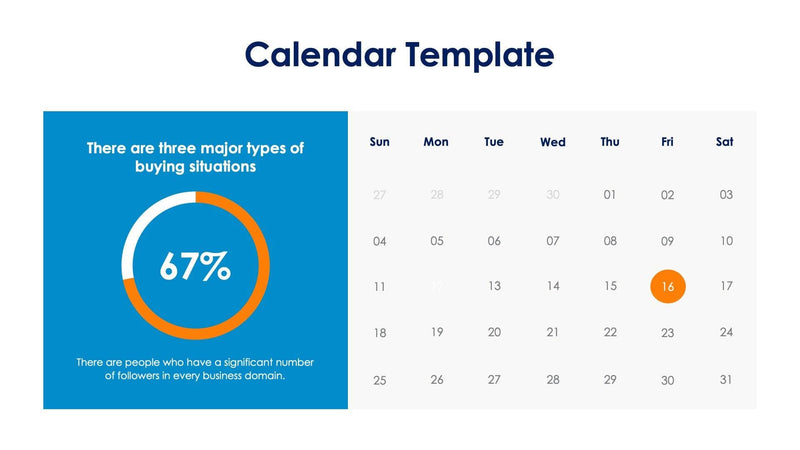 Calendar Slide Template S11012214 – Infografolio