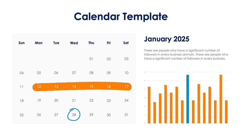 Calendar Slides – Infografolio