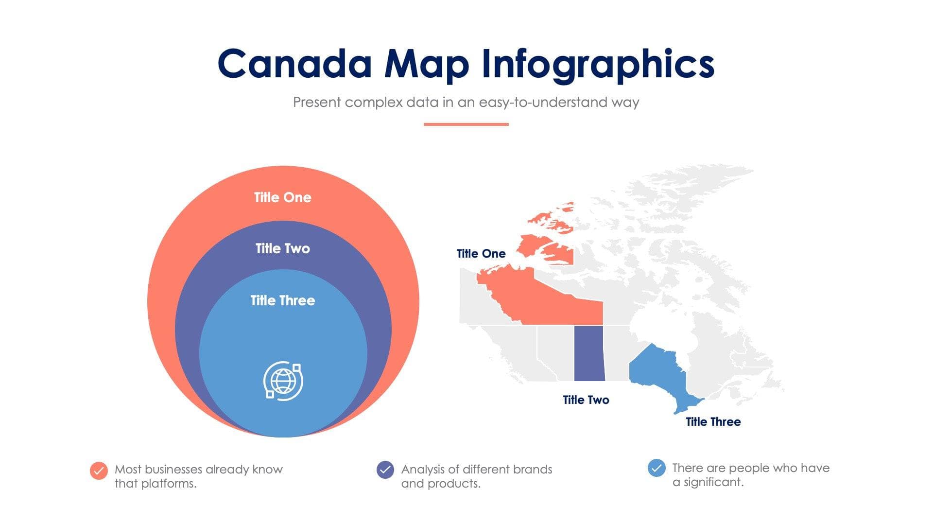 Canada Map Slide Infographic Template S07222218 | Infografolio