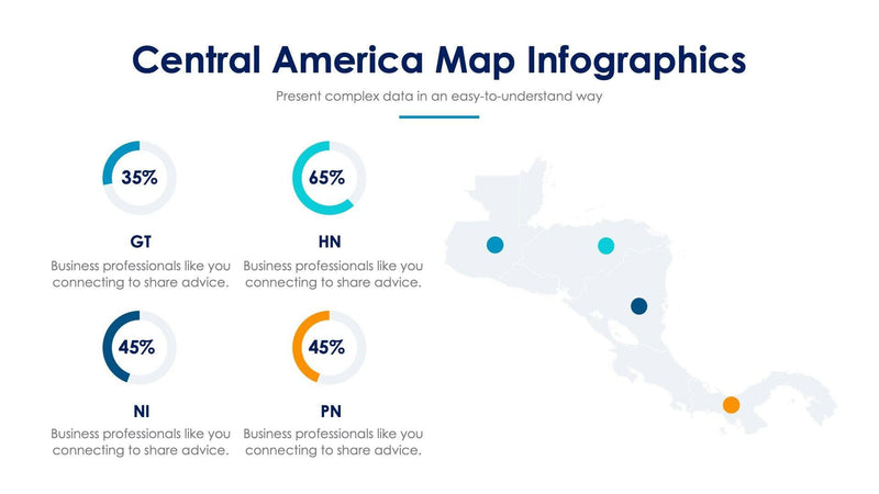 Central America Map Slides – Infografolio