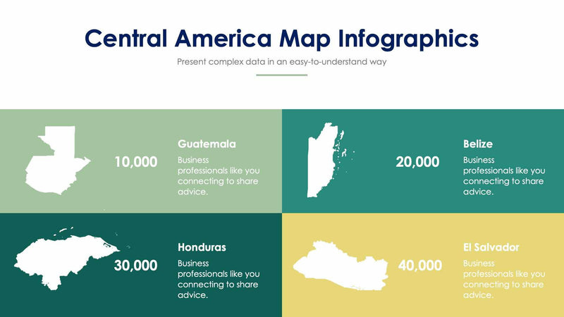 Central America Map Slides – Infografolio