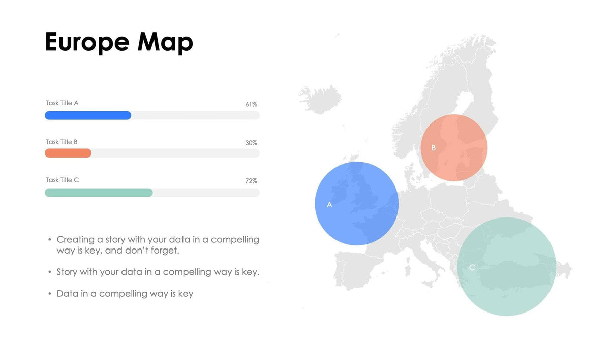 Europe Map Infographic Slide Template S11032210 – Infografolio