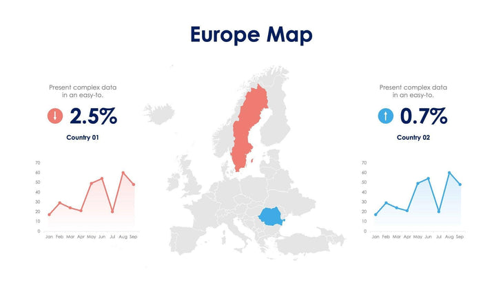 Europe Map Infographic Slide Template S11032218 – Infografolio