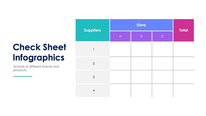 Check Sheet Slides | Infografolio