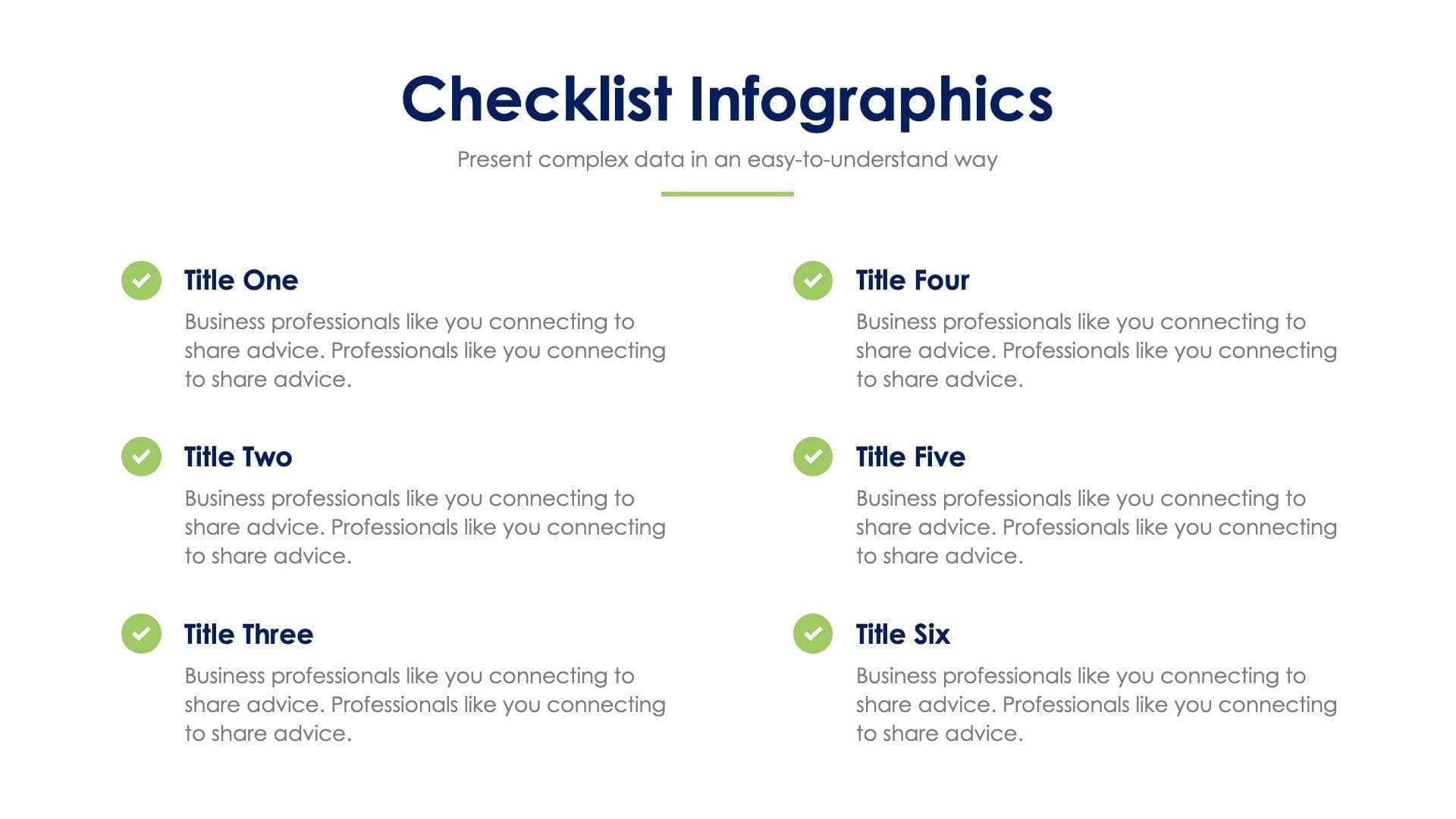Checklist Slide Infographic Template S02142202 | Infografolio