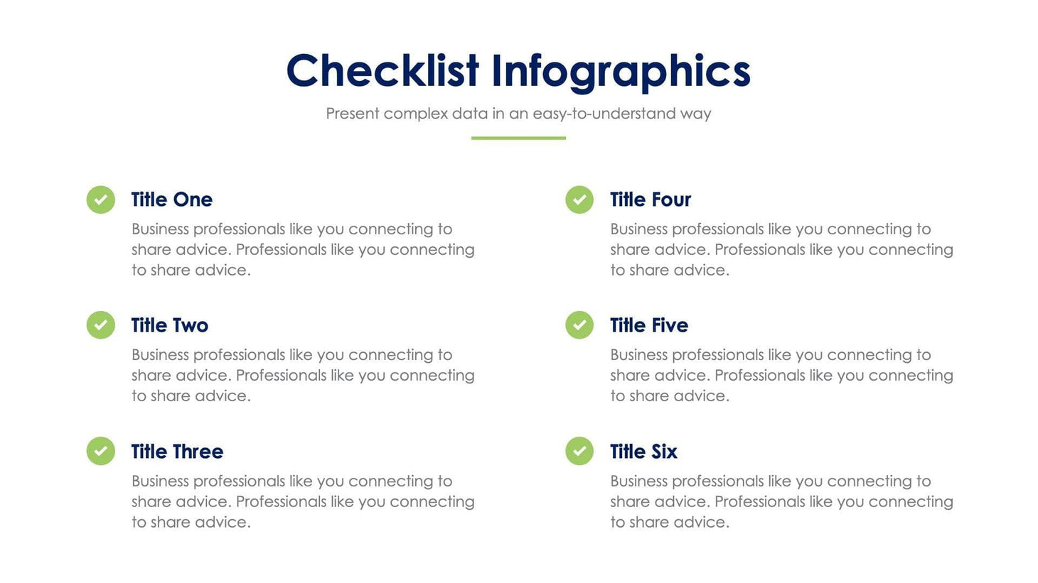 Checklist Slide Infographic Template S02142202 – Infografolio
