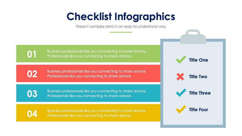 Checklist-Slides – Infografolio