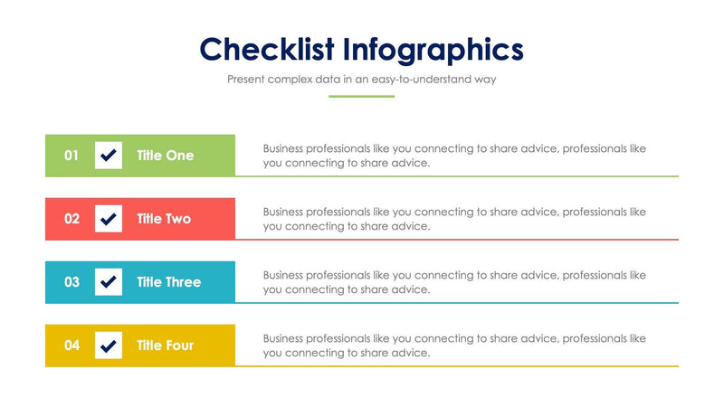 Checklist-Slides | Infografolio