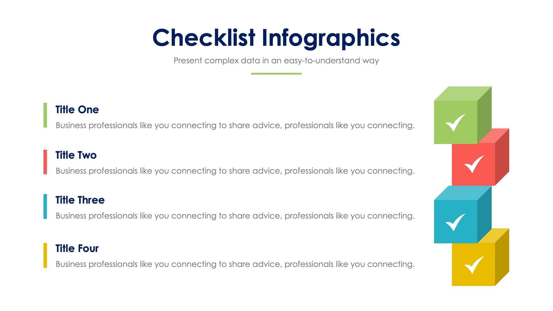Checklist Slide Infographic Template S02142210 | Infografolio