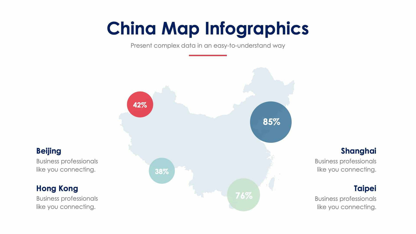China Map Slide Infographic Template S01072206 – Infografolio