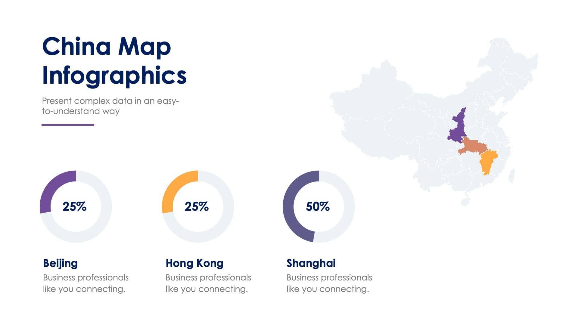 China Map Slide Infographic Template S01132208 | Infografolio