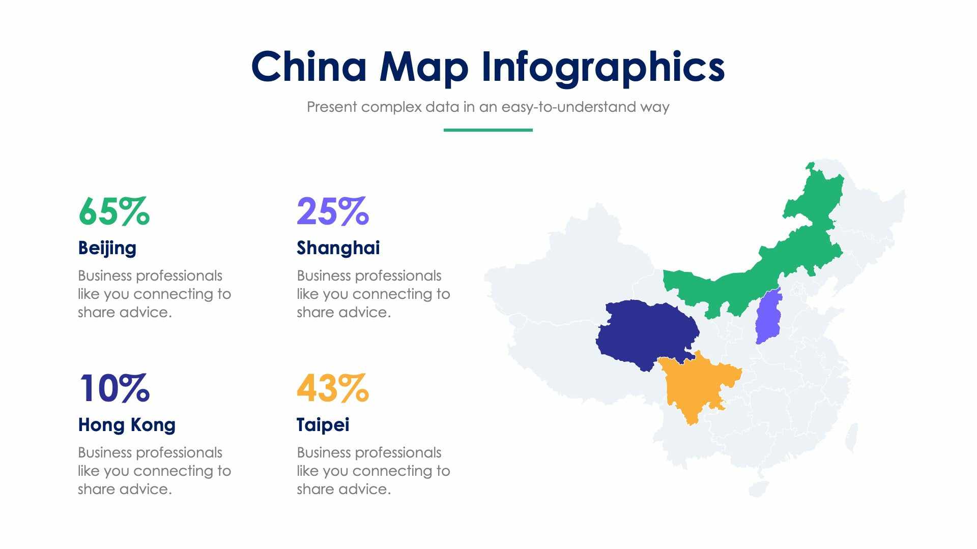 China Map Slide Infographic Template S12222123 | Infografolio
