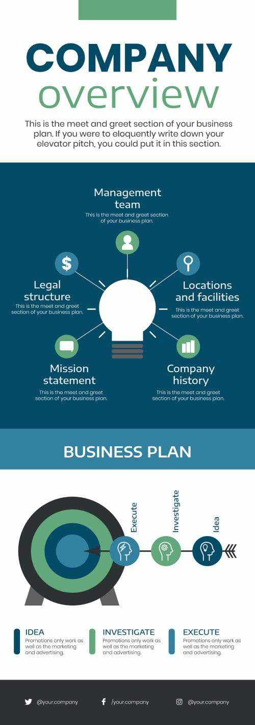 Company Overview Infographics | Infografolio