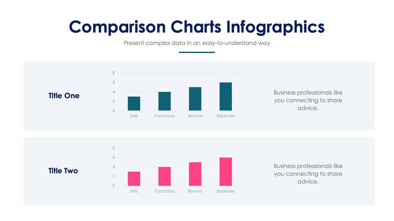 Comparison-Charts-Slides – Infografolio