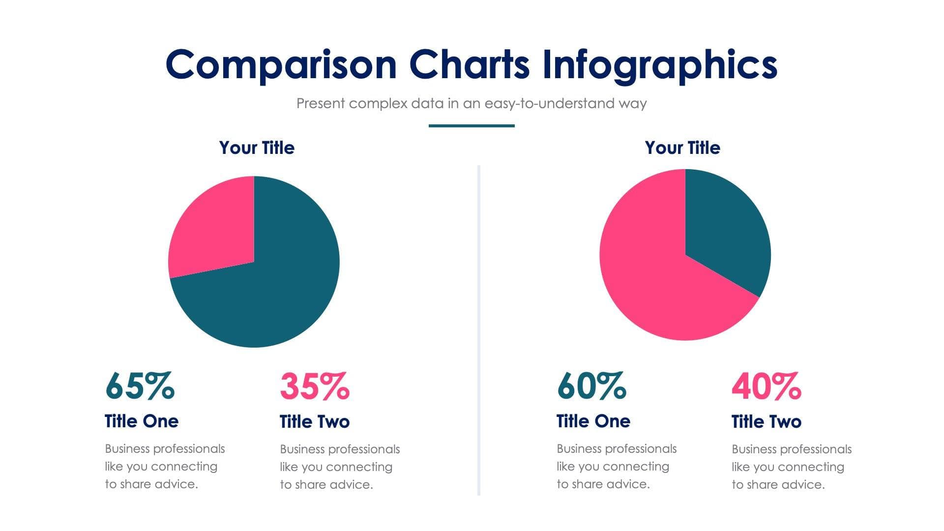 Comparison Charts Slide Infographic Template S05312225 | Infografolio